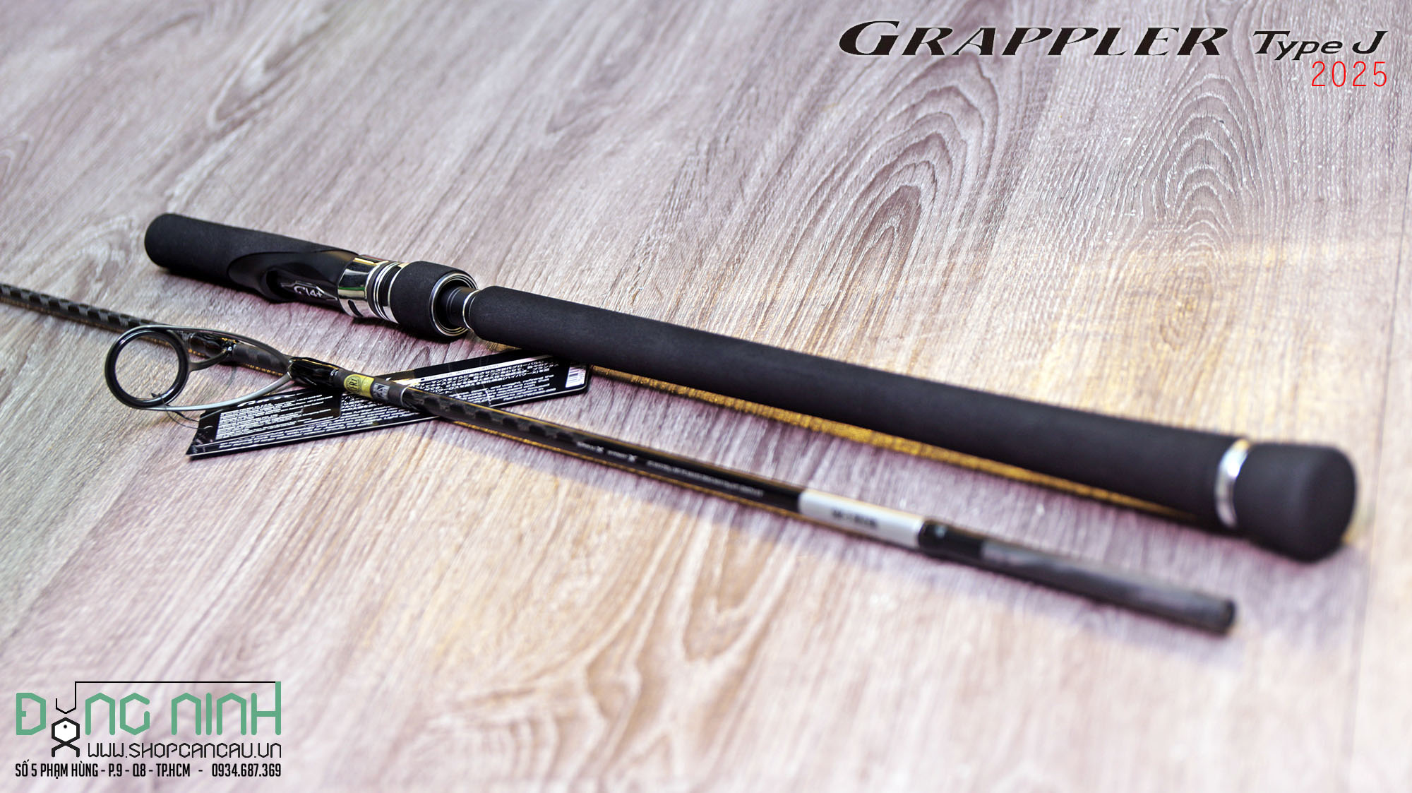 Cần Jig Shimano Grappler Type J 2025 | Chính Hãng, Siêu Cứng, Giá Tốt